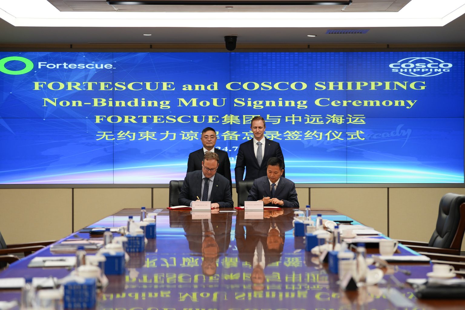 Fortescue & COSCO SHIPPING partner to decarbonise shipping sector — ESG ...