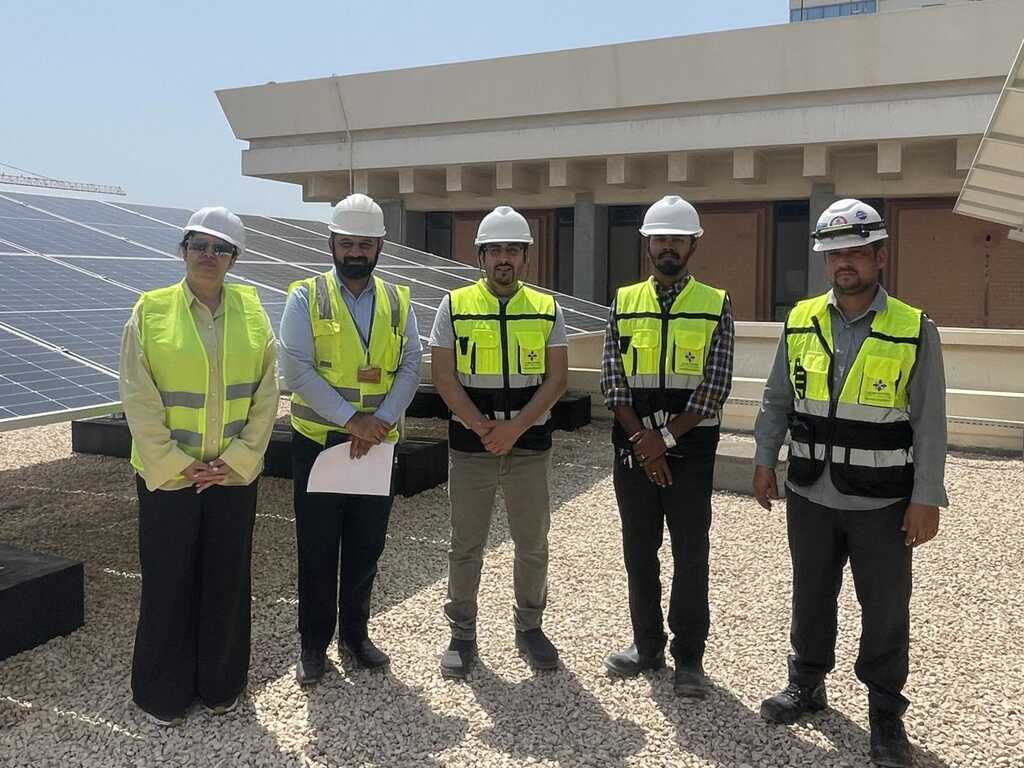 Solar system installed at Bahrain UN House - ESG Post