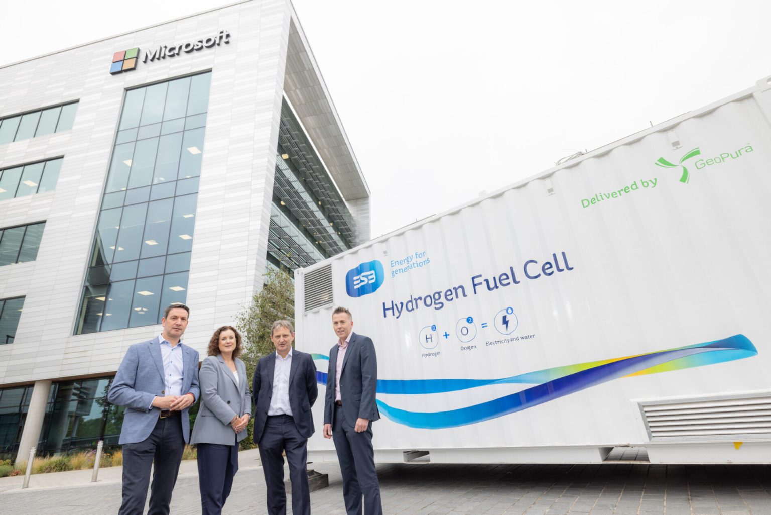 Microsoft & ESB launch hydrogen-powered data centre pilot in Dublin ...
