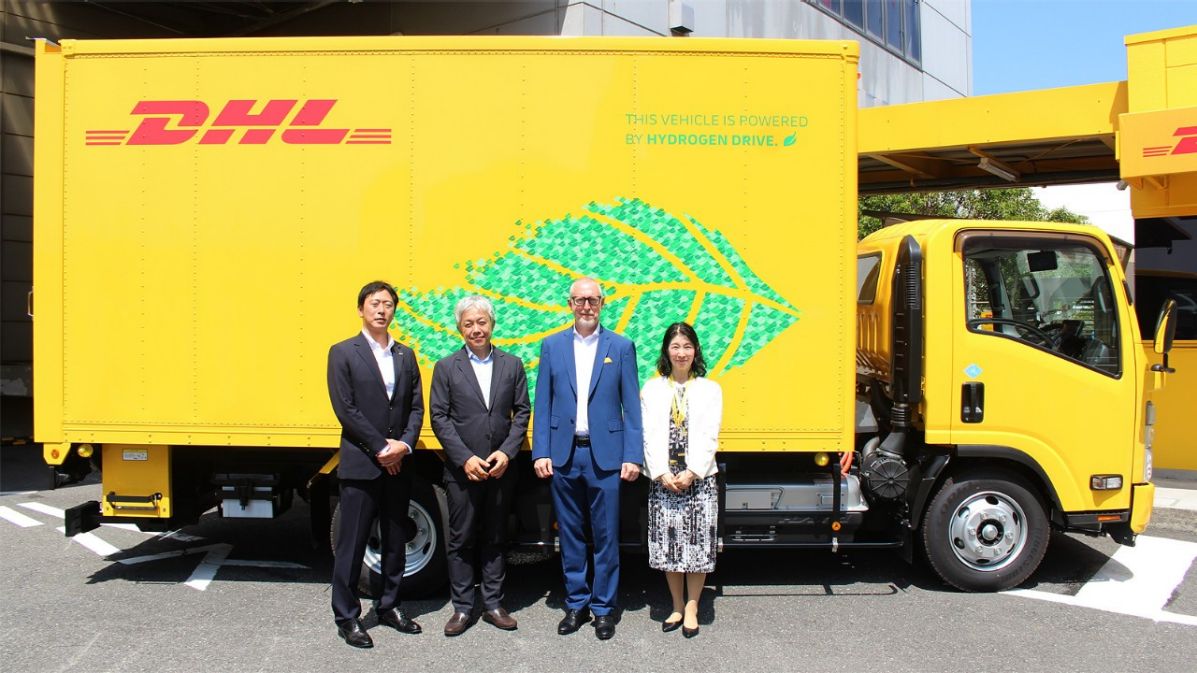 DHL supply chain trials hydrogen-powered trucks in Japan — ESG Post