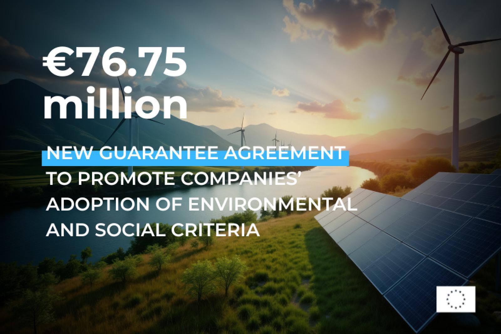 EU and EBRD sign €76.75m guarantee to support greener value chains ...