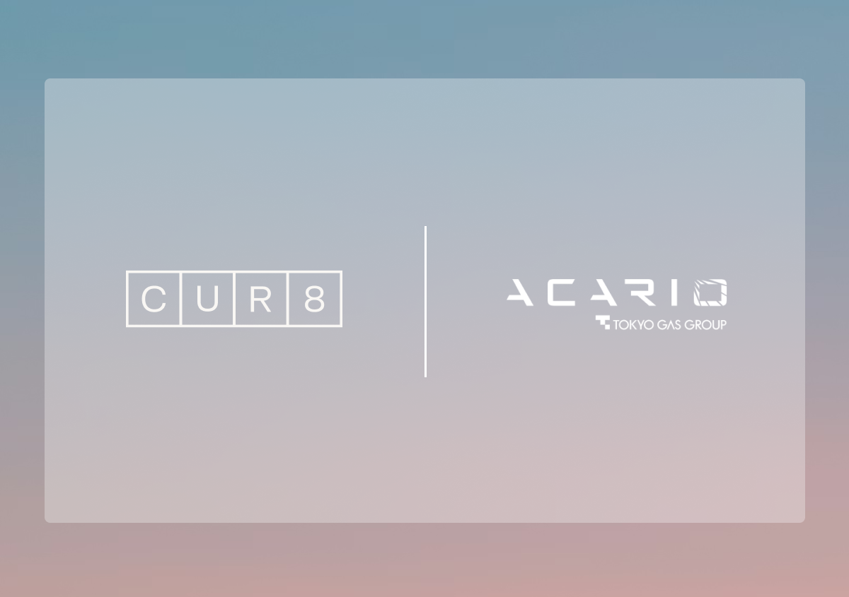 CUR8 receives strategic investment from Tokyo Gas venture arm Acario ...